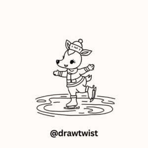41 Adorable Deer Doodles to Try - drawtwist.com