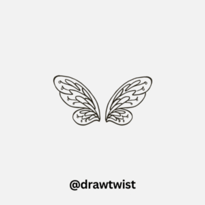 30 Fun and Easy Wing Drawing Ideas to Draw - drawtwist.com