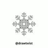 33 Snowflake Doodle Ideas - drawtwist.com