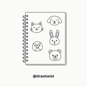 Notebook Doodles: 27 Simple and Cute Ideas to Try - drawtwist.com