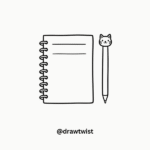 Notebook Doodles: 27 Simple and Cute Ideas to Try - drawtwist.com