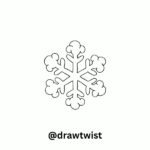 33 Snowflake Doodle Ideas - drawtwist.com