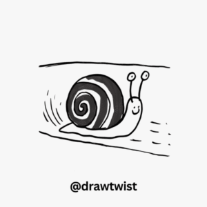 35 Adorable Snail Doodles to Draw - drawtwist.com