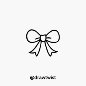Bow Doodle Drawing Ideas: 25 Cute and Easy Sketches - drawtwist.com