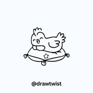 37 Simple Chicken Doodle Ideas to Draw - drawtwist.com