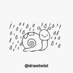 35 Adorable Snail Doodles to Draw - drawtwist.com