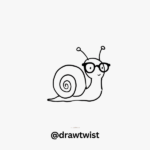 35 Adorable Snail Doodles to Draw - drawtwist.com