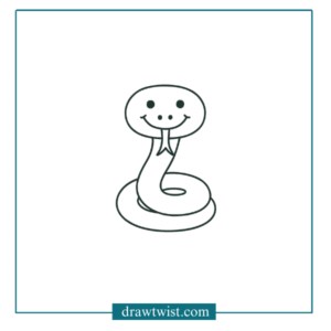 How to Draw a Snake - drawtwist.com