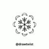 33 Snowflake Doodle Ideas - drawtwist.com