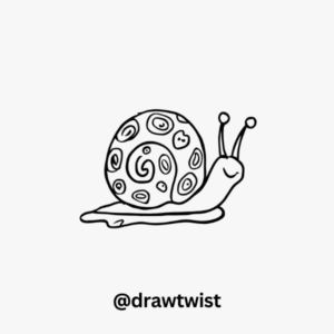 35 Adorable Snail Doodles to Draw - drawtwist.com