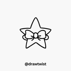 Bow Doodle Drawing Ideas: 25 Cute and Easy Sketches - drawtwist.com