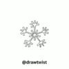 33 Snowflake Doodle Ideas - drawtwist.com