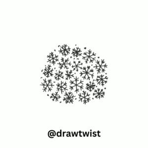 33 Snowflake Doodle Ideas - drawtwist.com