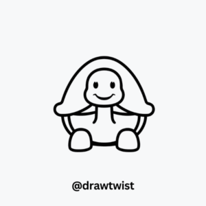 35 Creative Turtle Doodle Drawing Ideas for Fun and Easy Sketching ...