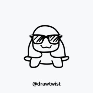 35 Creative Turtle Doodle Drawing Ideas for Fun and Easy Sketching ...