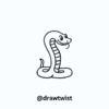 32 Super Fun Snake Doodle Ideas - drawtwist.com