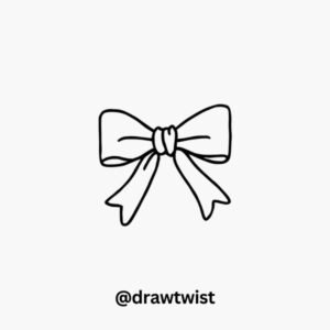 Bow Doodle Drawing Ideas: 25 Cute and Easy Sketches - drawtwist.com