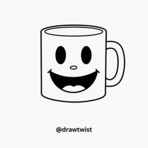 27 Easy Coffee Mug Drawing Ideas Anyone Can Try - drawtwist.com