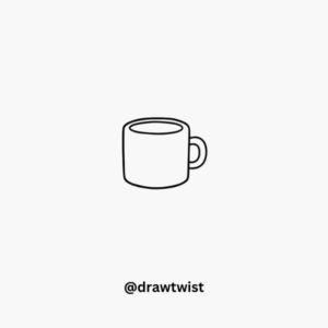 27 Easy Coffee Mug Drawing Ideas Anyone Can Try - drawtwist.com