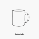 27 Easy Coffee Mug Drawing Ideas Anyone Can Try - drawtwist.com