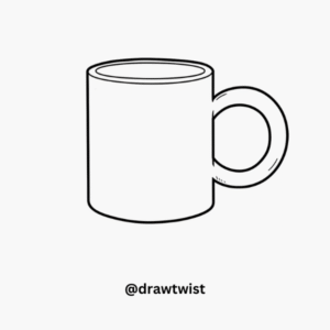 27 Easy Coffee Mug Drawing Ideas Anyone Can Try - drawtwist.com
