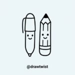 Pen Doodles: 25 Easy Drawing Ideas for Beginners - drawtwist.com